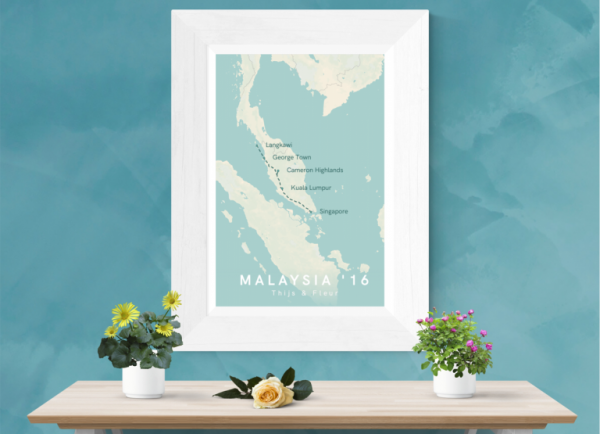 🗺My Holiday Map | Create your own travel map