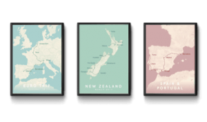 🗺My Holiday Map | Create your own travel map